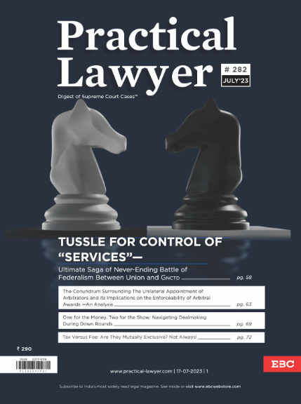 Practical Lawyer - Tussle for Control of "Services"